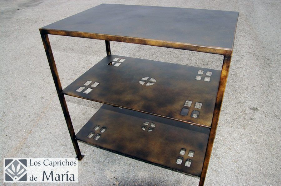 Mesa Auxiliar Forja Troquel - Olaya Forja Madrid
