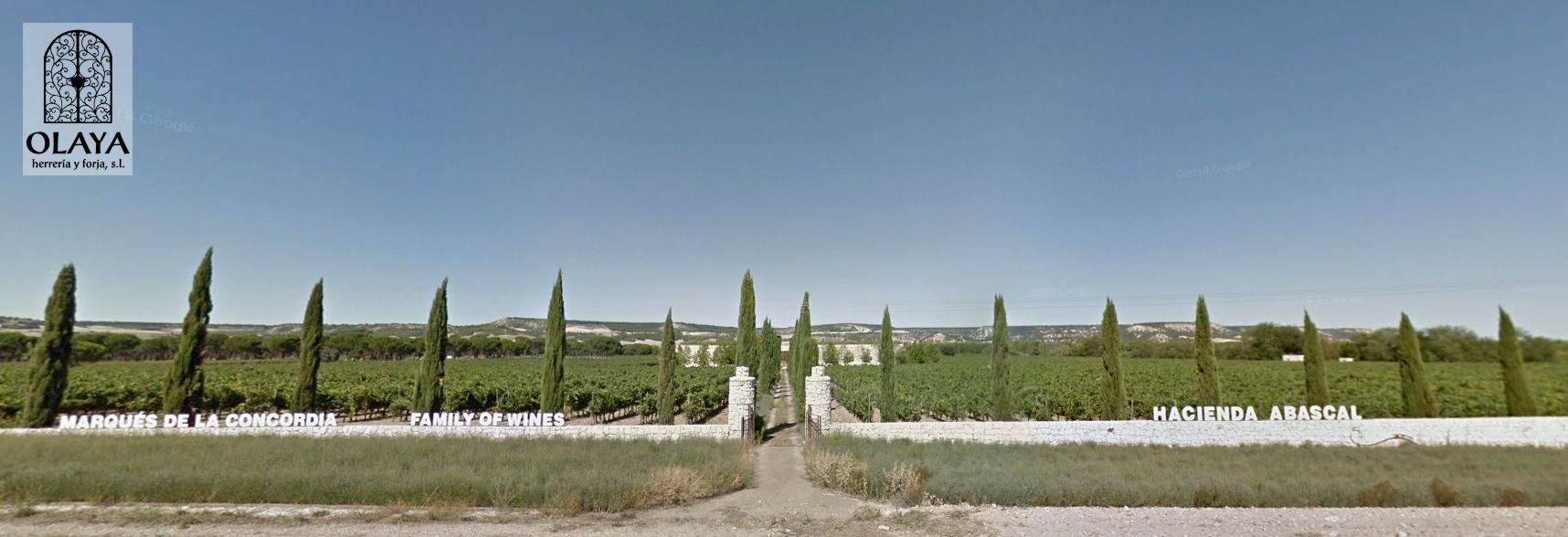 Rótulo Lacado para Bodega - Olaya Forja Madrid